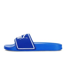 Puma Poolcat Slides Blue/White – Men's Casual Comfort | Skipper Bar