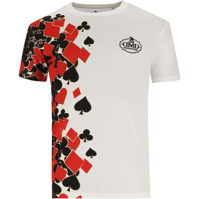 Skipper BarShop DMD Ace T-Shirt Mens White/Multi | Skipper BarOnline
