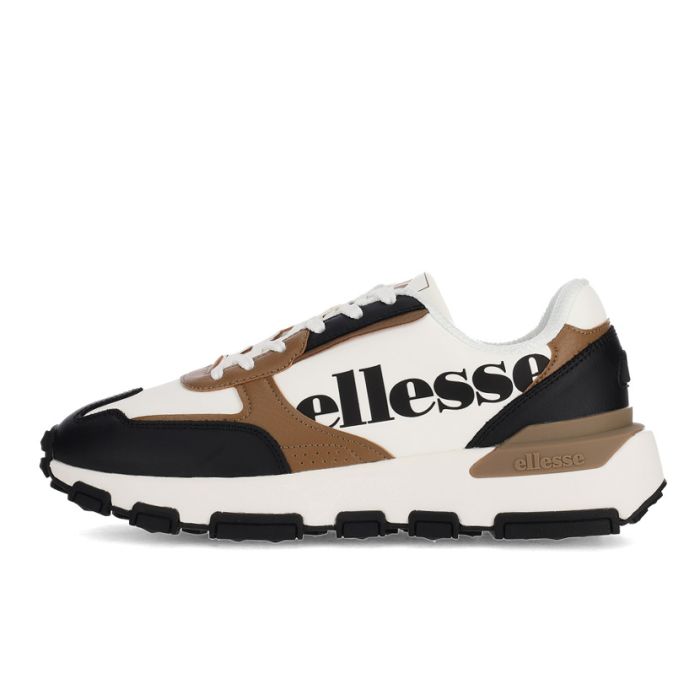 Skipper Bar ellesse Ravenna Shoes Mens White/Cocoa/Black (SHF7572 ...