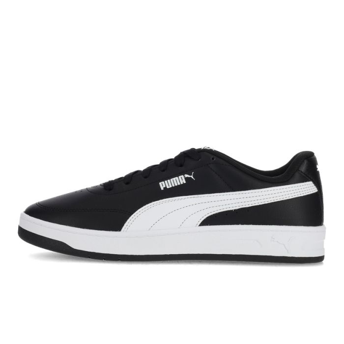 Skipper Bar Puma Court Classic Clean Shoes Black/White | Skipper Bar Online