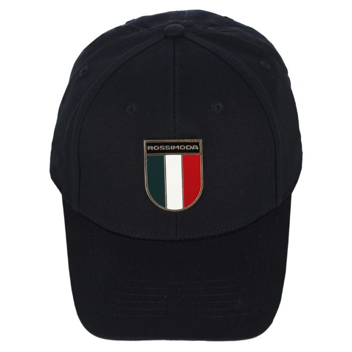 Skipper Bar Rossimoda Milano Moda Baseball Cap Black | Skipper Bar Online